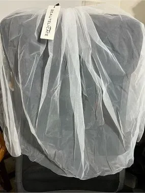 Accessories | White Tulle Elbow Length Bridal Veil 28inch7cm With Comb ...
